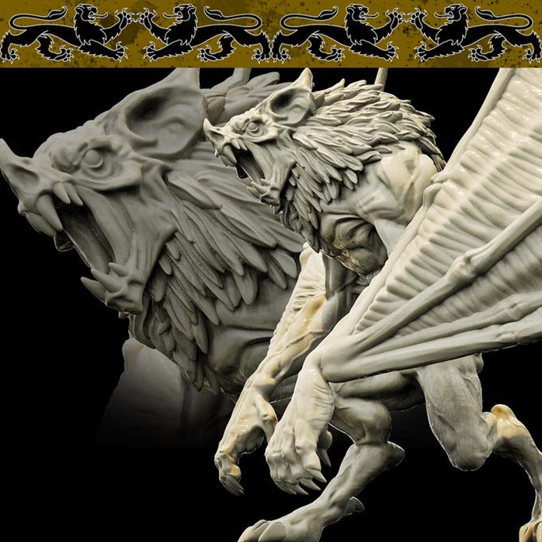 Bat Monsters- Resin Miniature for Dnd, TTRPG, and Painters - Etsy