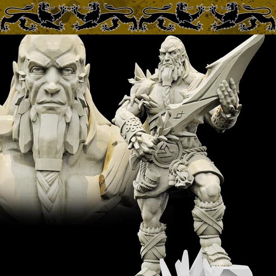 Ymir- Resin Miniature for Dnd, TTRPG, and Painters - Etsy