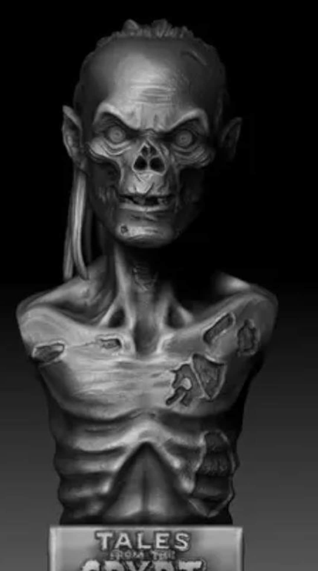 Crypt Keeper Bust | Multiple Sizes (S-XL) | Statues & Figures ...