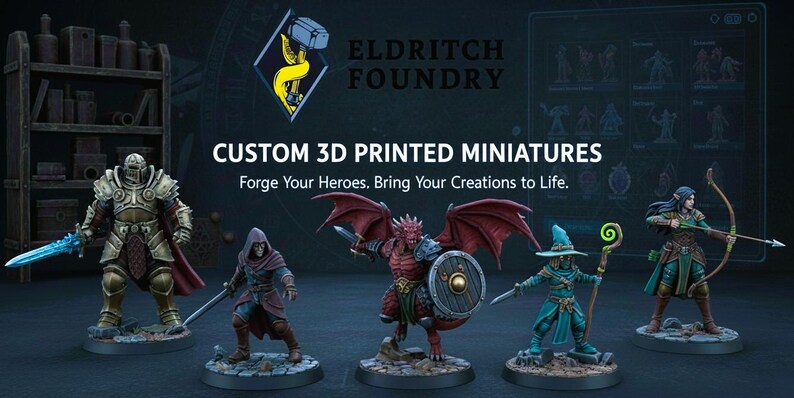 Eldritch Foundry - Fully Customized 4k Minatures or Busts | Dnd ...