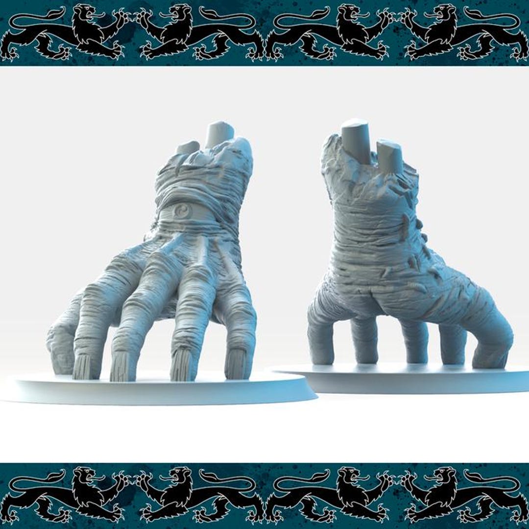 Crawling Hand- Resin Miniature for Dnd, TTRPG, and Painters - Etsy