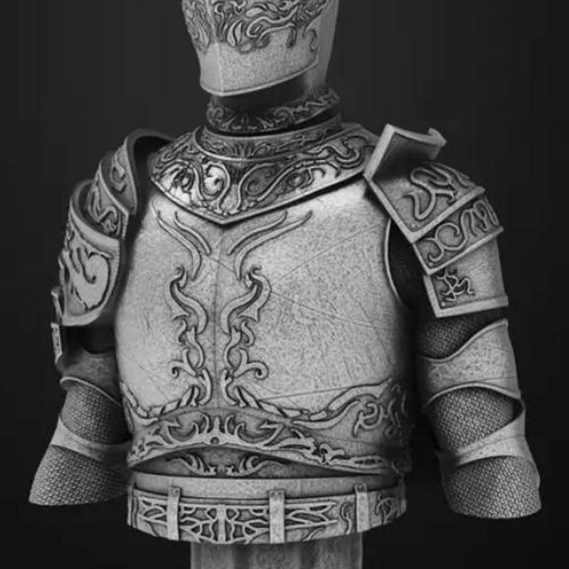 Knight Armor Statue - Etsy