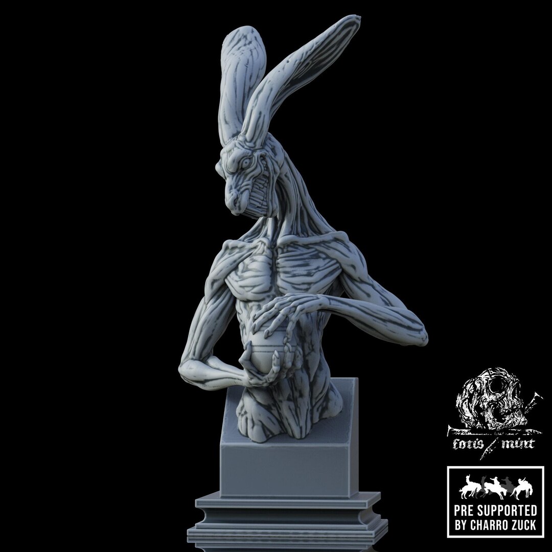 Anti-easter Bunny Bust | Multiple Sizes (S-XL) | Statues & Figures ...