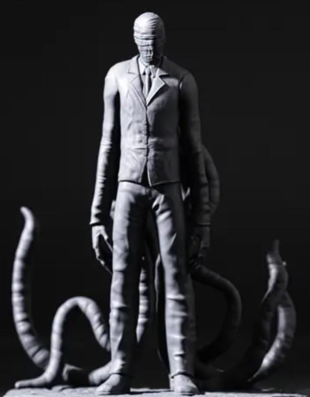 Slenderman- Resin Miniature for Dnd, TTRPG, and Painters - Etsy