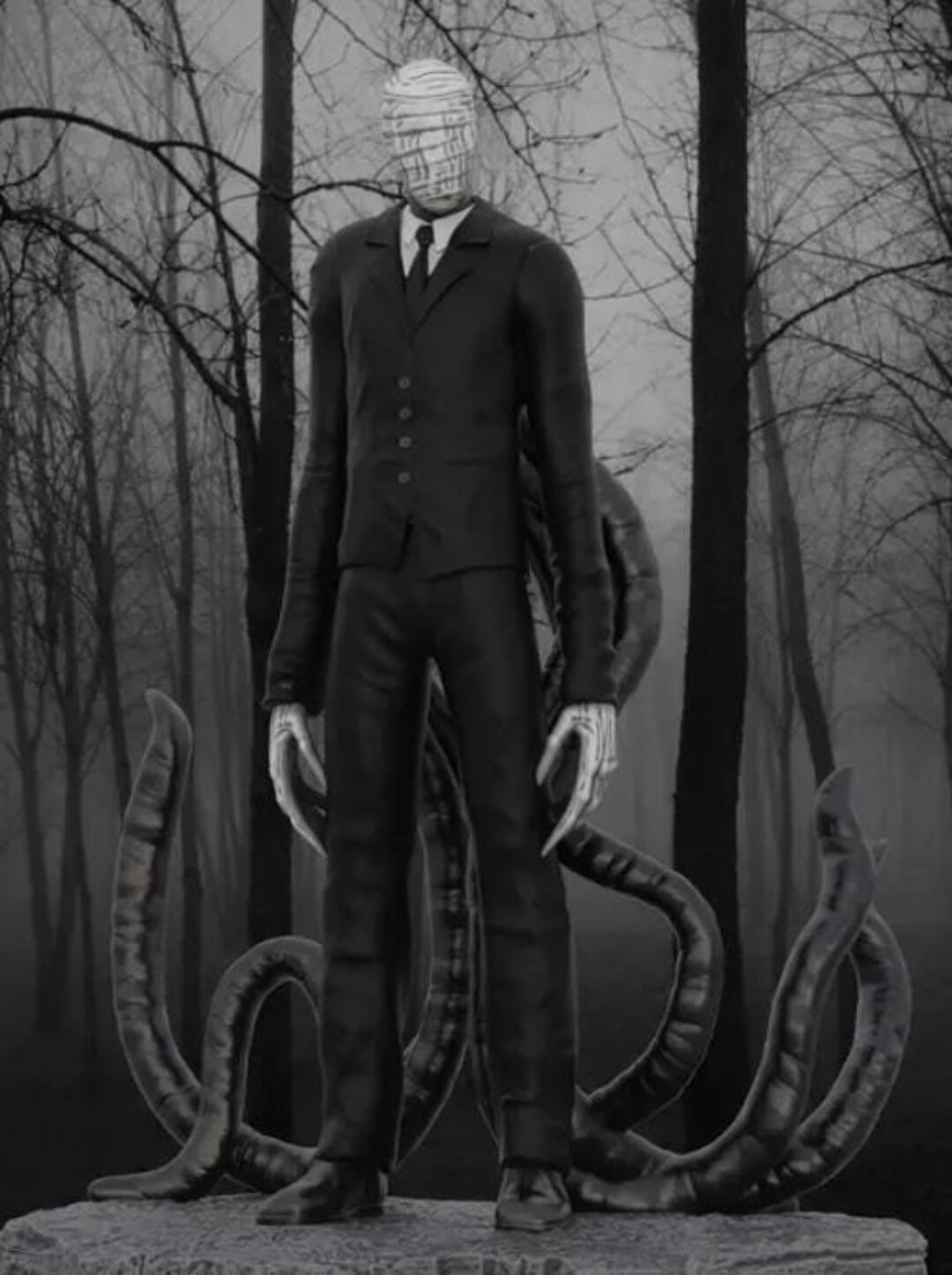 Slenderman- Resin Miniature for Dnd, TTRPG, and Painters - Etsy
