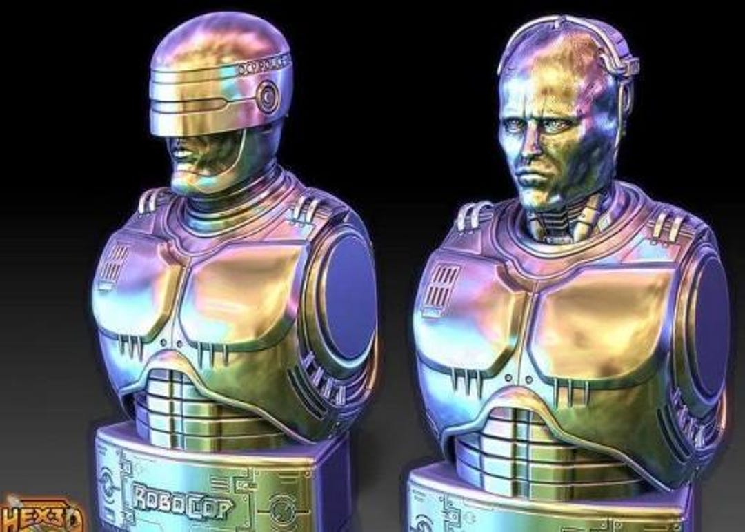 Robocop Busts | Multiple Sizes (S-XL) | Statues & Figures | - Etsy