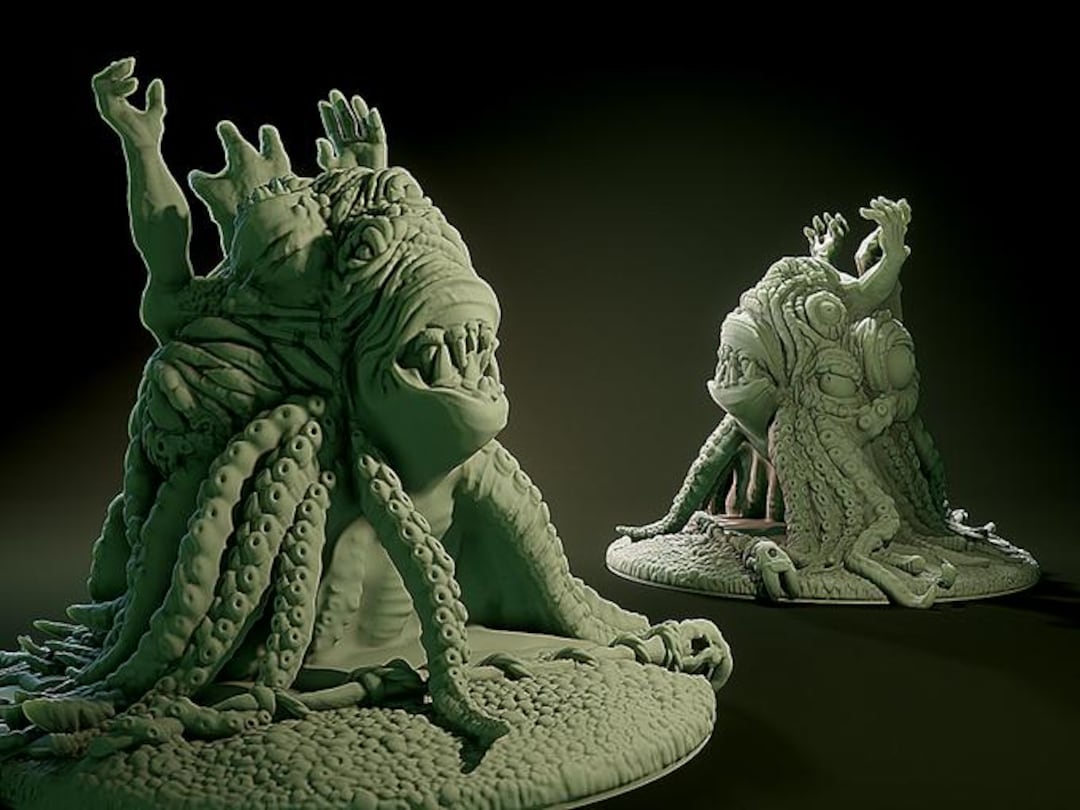 Shoggoth- Resin Miniature for Dnd, TTRPG, and Painters - Etsy