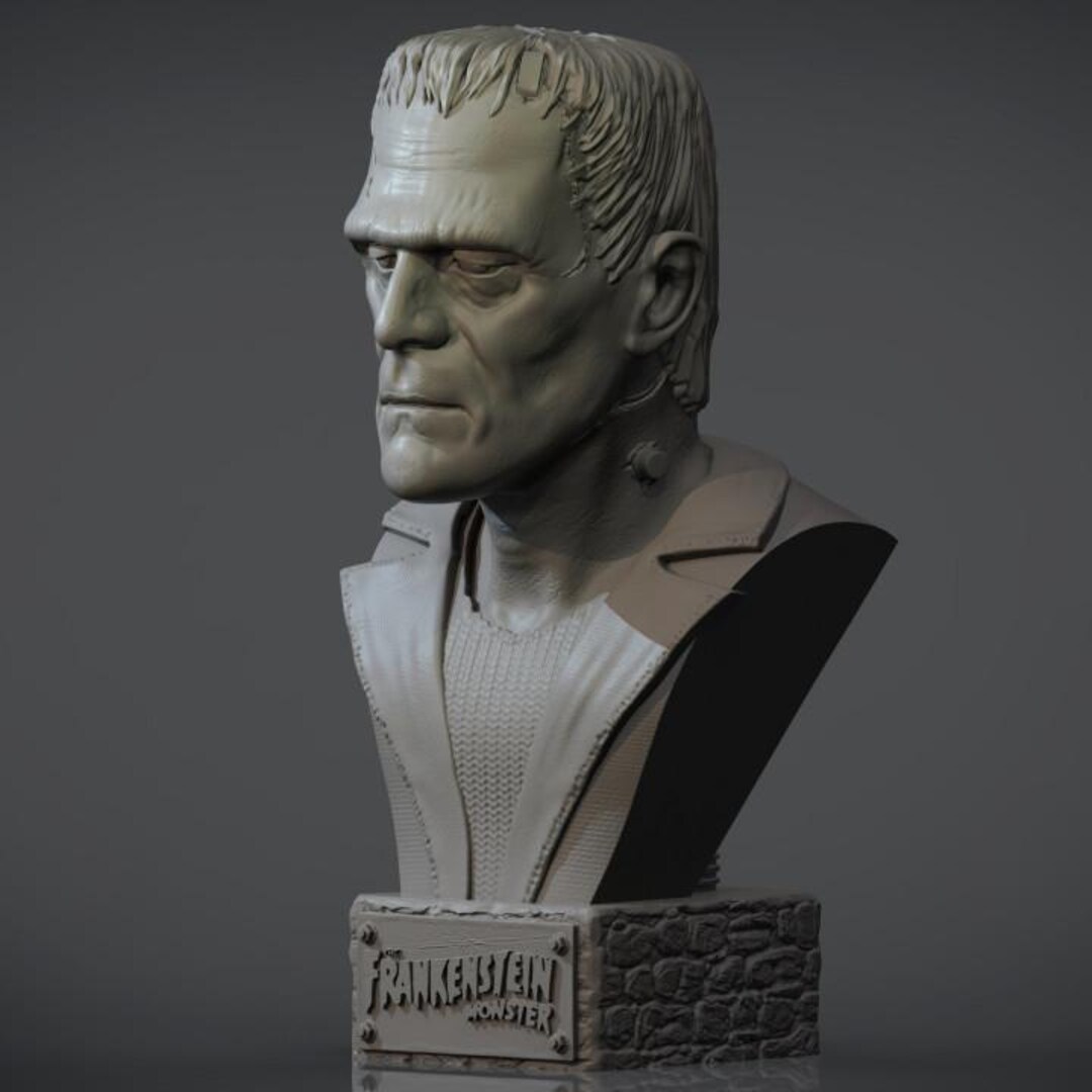 Frankenstein's Monster Bust | Multiple Sizes (S-XL) | Statues & Figures ...