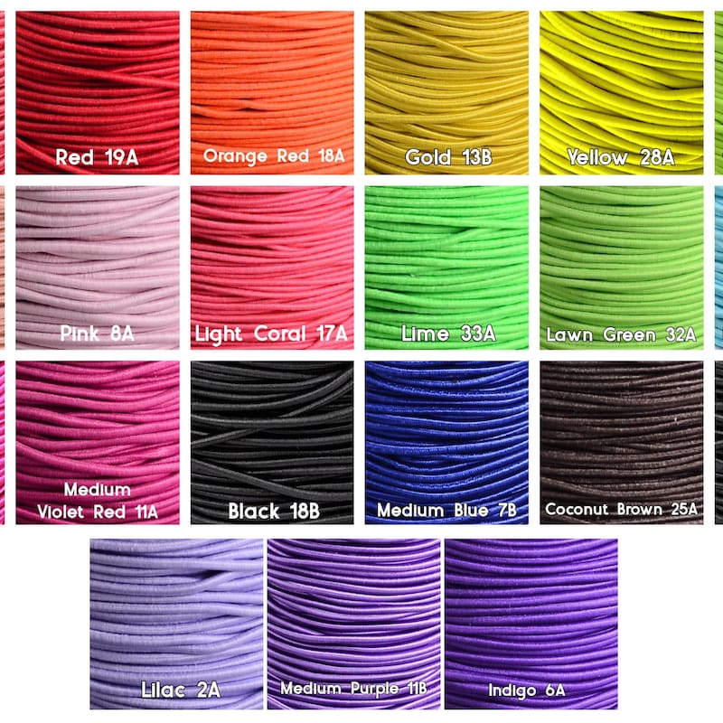 Colored Elastic 1 Inch - Etsy