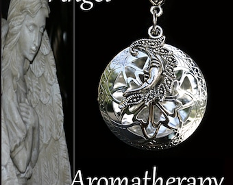 Essential Oil Diffuser Silver Elephant Necklace Young Living Doterra ...
