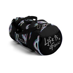 DOLLAR SIGN LIFE is G Duffel Bag Designed by the Blenq - Etsy