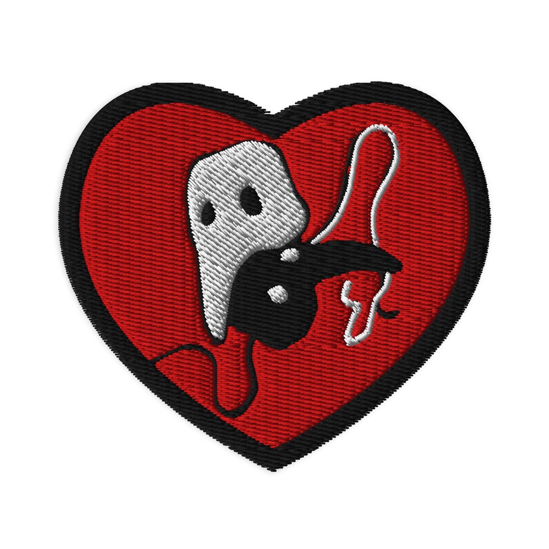 Theatre Masks Embroidered Patches - Etsy