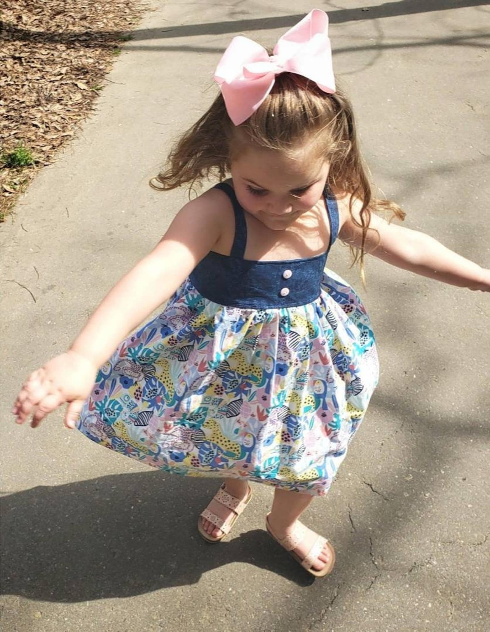 Zoo Dress-jungle Dress Zoo Animal Dress Jungle Animal Dress | Etsy