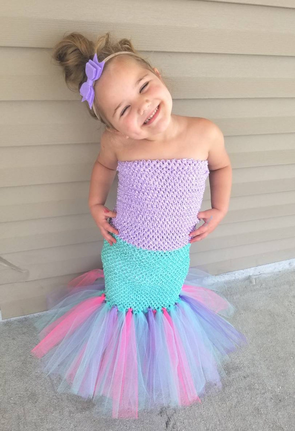 Mermaid Costume Mermaid Tutu Costume Mermaid Tutu Outfit | Etsy