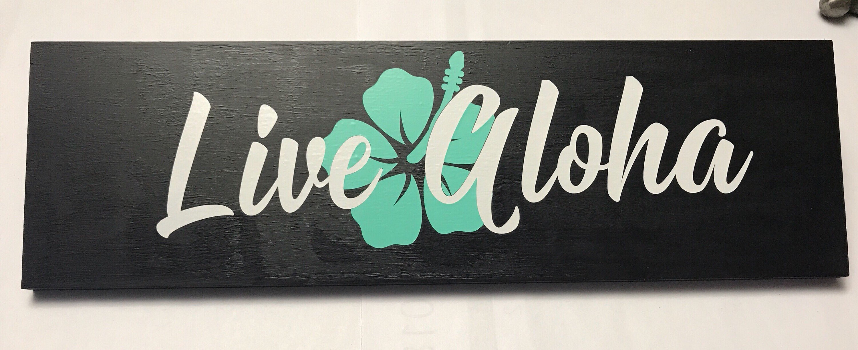 Aloha wood sign, live Aloha, Hawaiian Wood sign, wood sign ...