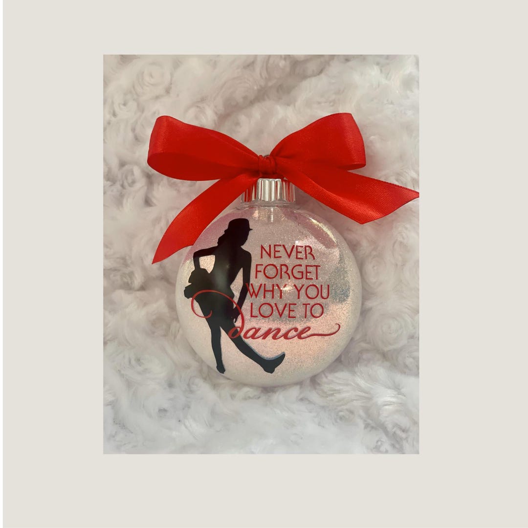 Dance Ornament,personalized Dance Ornament,dance Christmas Ornament ...