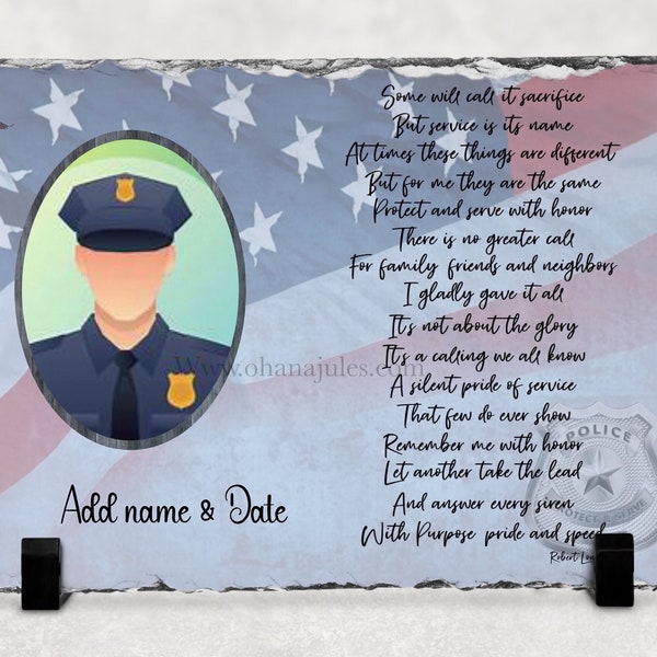 Fallen Officer Svg - Etsy