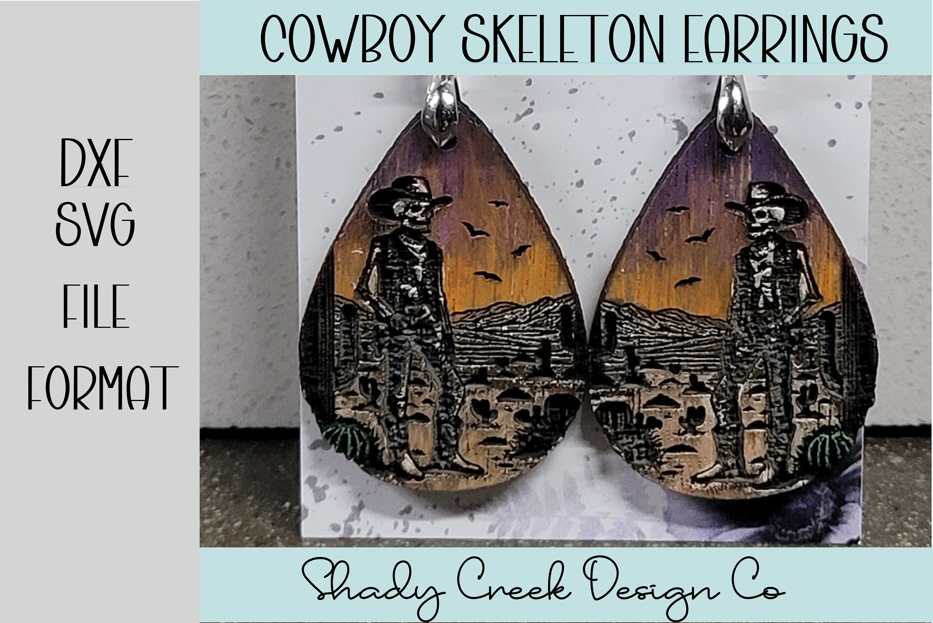 Cowboy Skeleton Cut File for Laser Cutters/dangle - Etsy