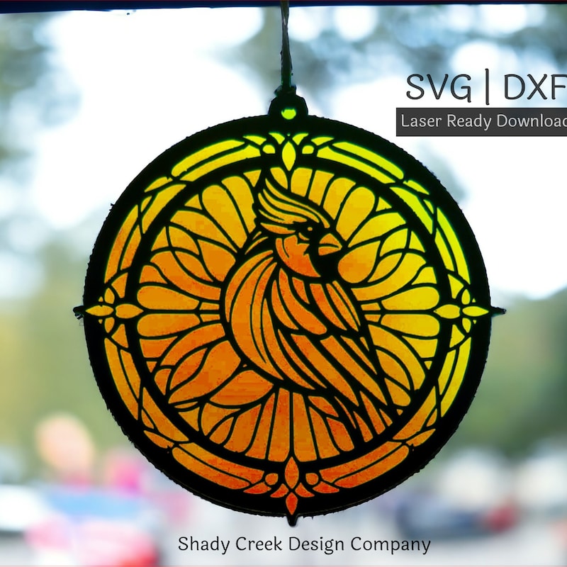 Cardinal Shadow Box - Etsy