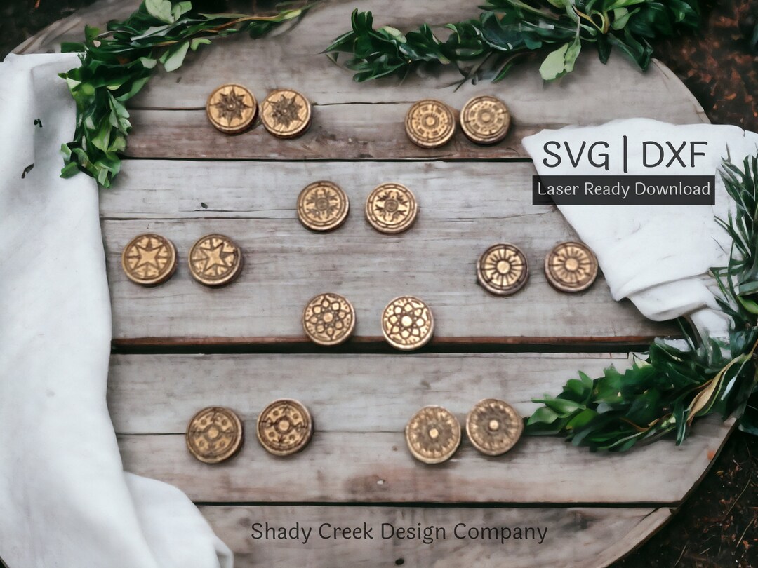 Edgy Stud Earring Bundle for Laser Cutter in SVG and Dxf/laser Cut Stud ...