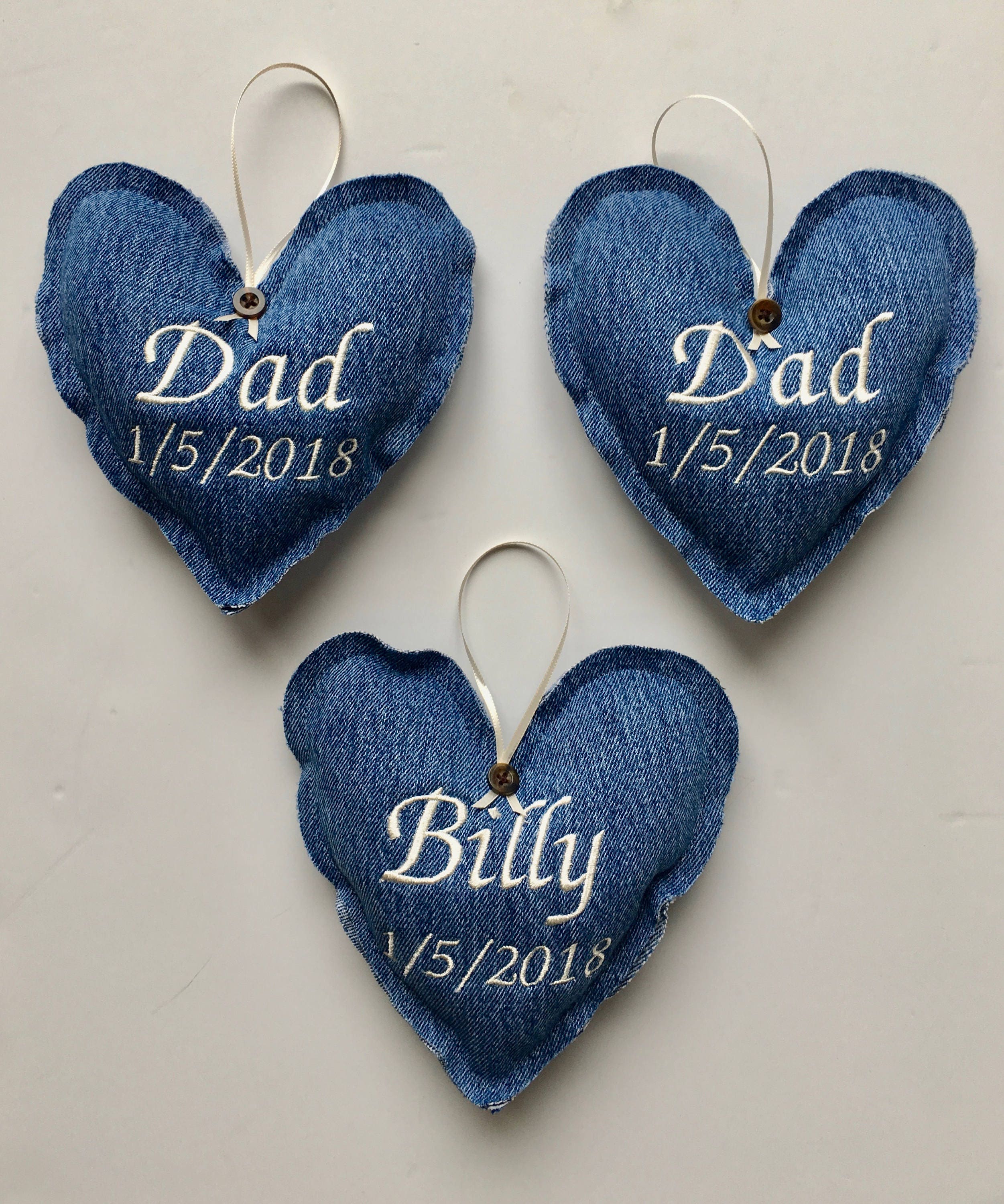 Signature Keepsake Signature Memory Heart Loss of a Loved | Etsy