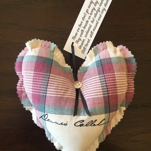 Signature Keepsake Signature Memory Heart Loss of a Loved - Etsy