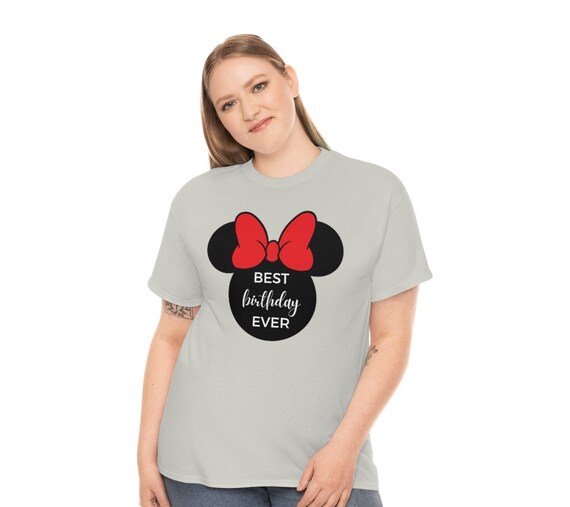 Minnie Best Birthday Ever T-shirt - Etsy