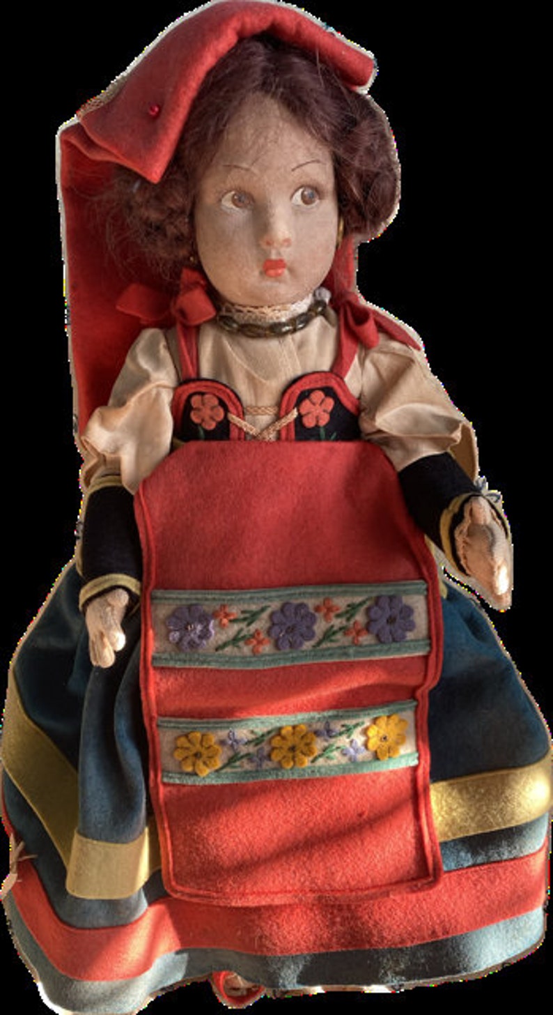 Vintage 14 Lenci Doll - Etsy