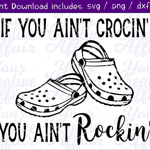 Crocs Svg - Etsy