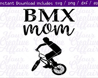Bmx Mom Svg | Etsy
