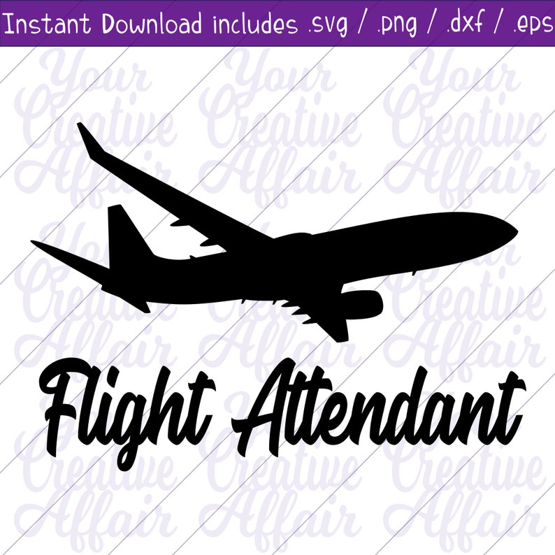 Flight Attendant Svg, Flying Svg, Flight Attendant Shirt, Flight ...