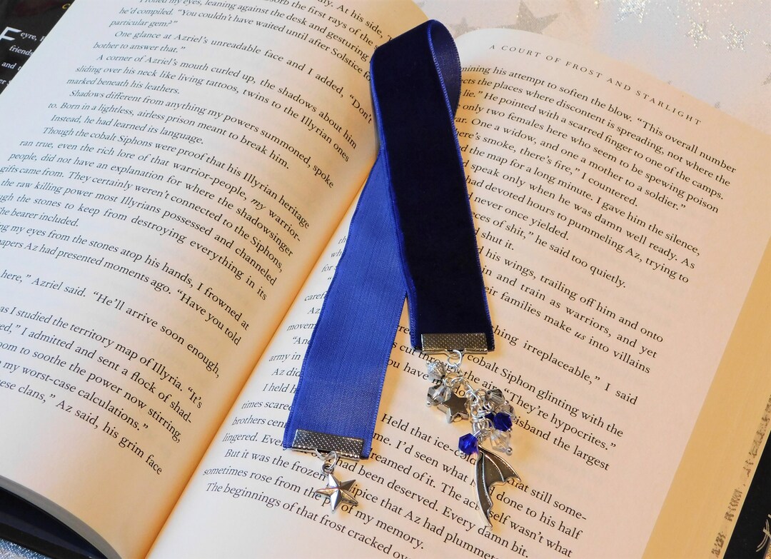 Lord of Night Ribbon Bookmark (ACOTAR, ACOSF Inspired) - Etsy