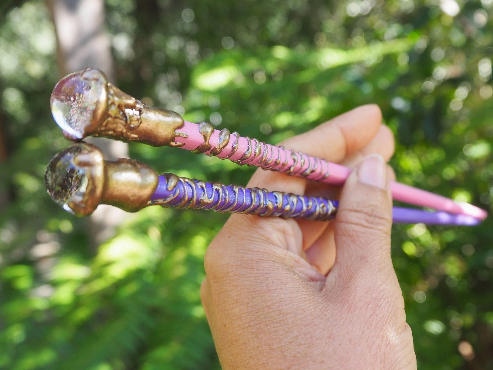 Magic Glitter Wand Fairy Wand OOAK Wands Colourful Wands - Etsy Australia