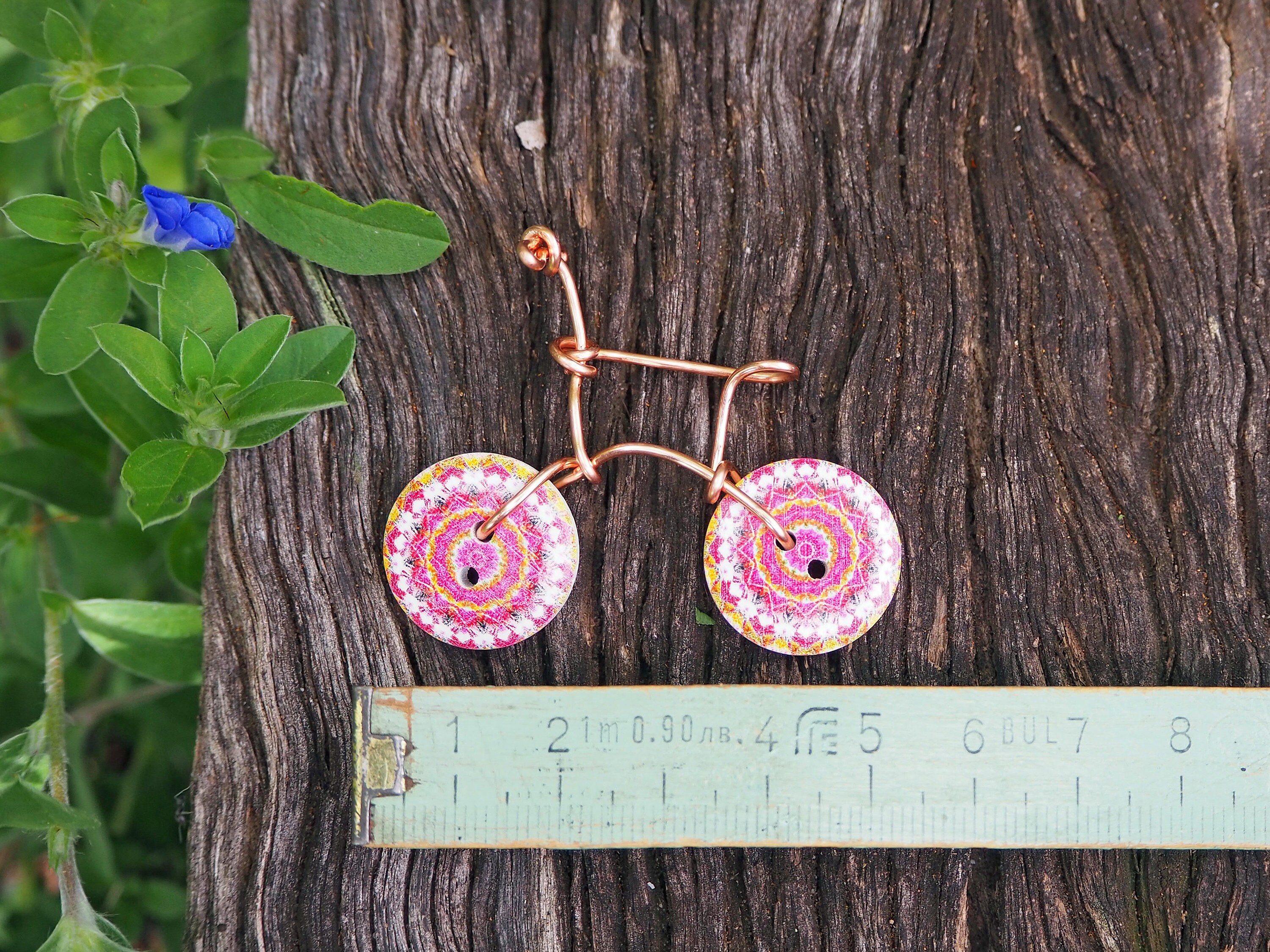 Fairy Bicycle 8 Designs Miniature Wire and Button Bicycle | Etsy