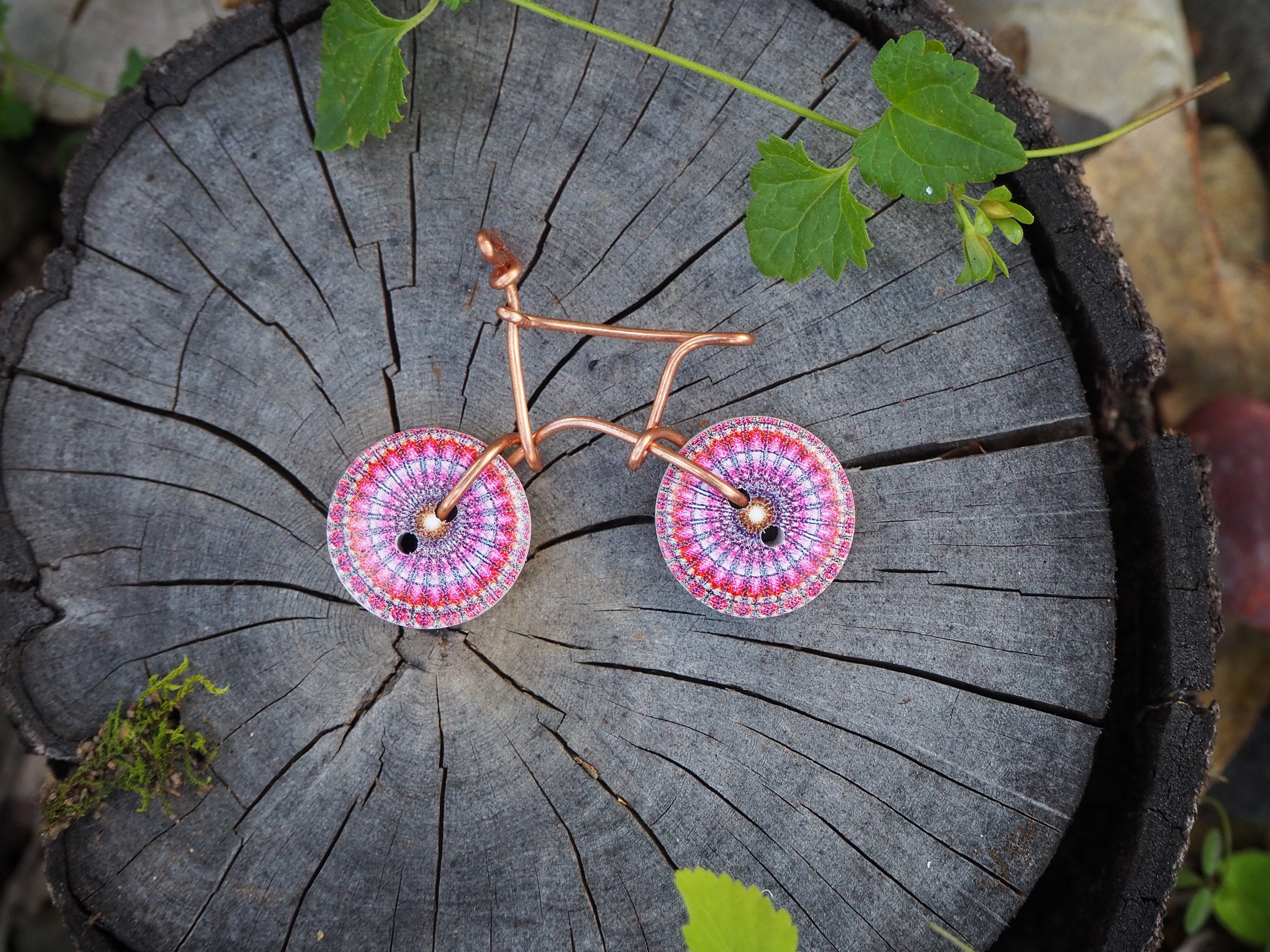 Fairy Bicycle 8 Designs Miniature Wire and Button Bicycle | Etsy