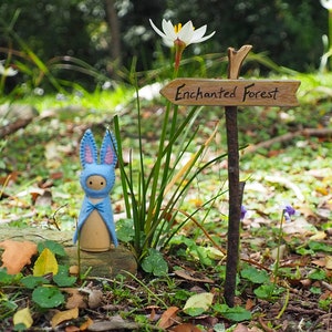 Rustic Fairy Garden Sign, Twig Sign, Choose From 'fairies Welcome ...