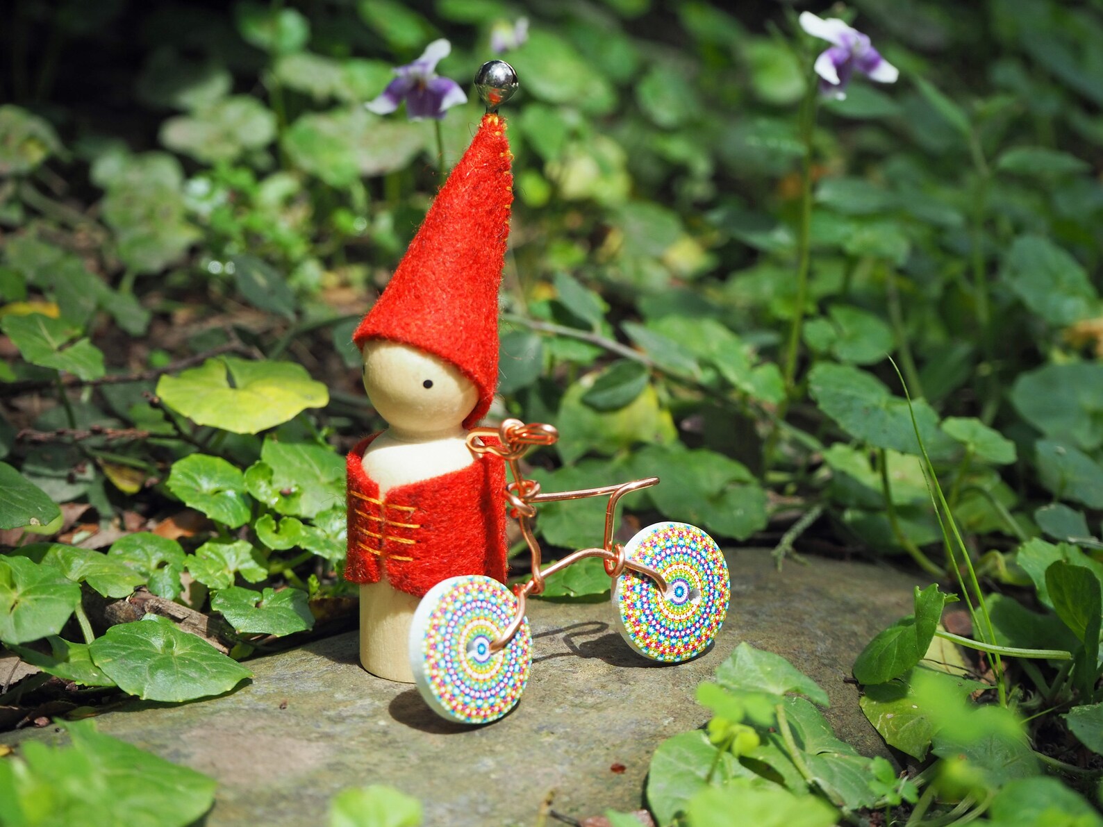 Fairy Bicycle 8 Designs Miniature Wire and Button Bicycle | Etsy