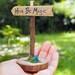 Rustic Fairy Garden Sign Twig Sign Choose From 'fairies - Etsy