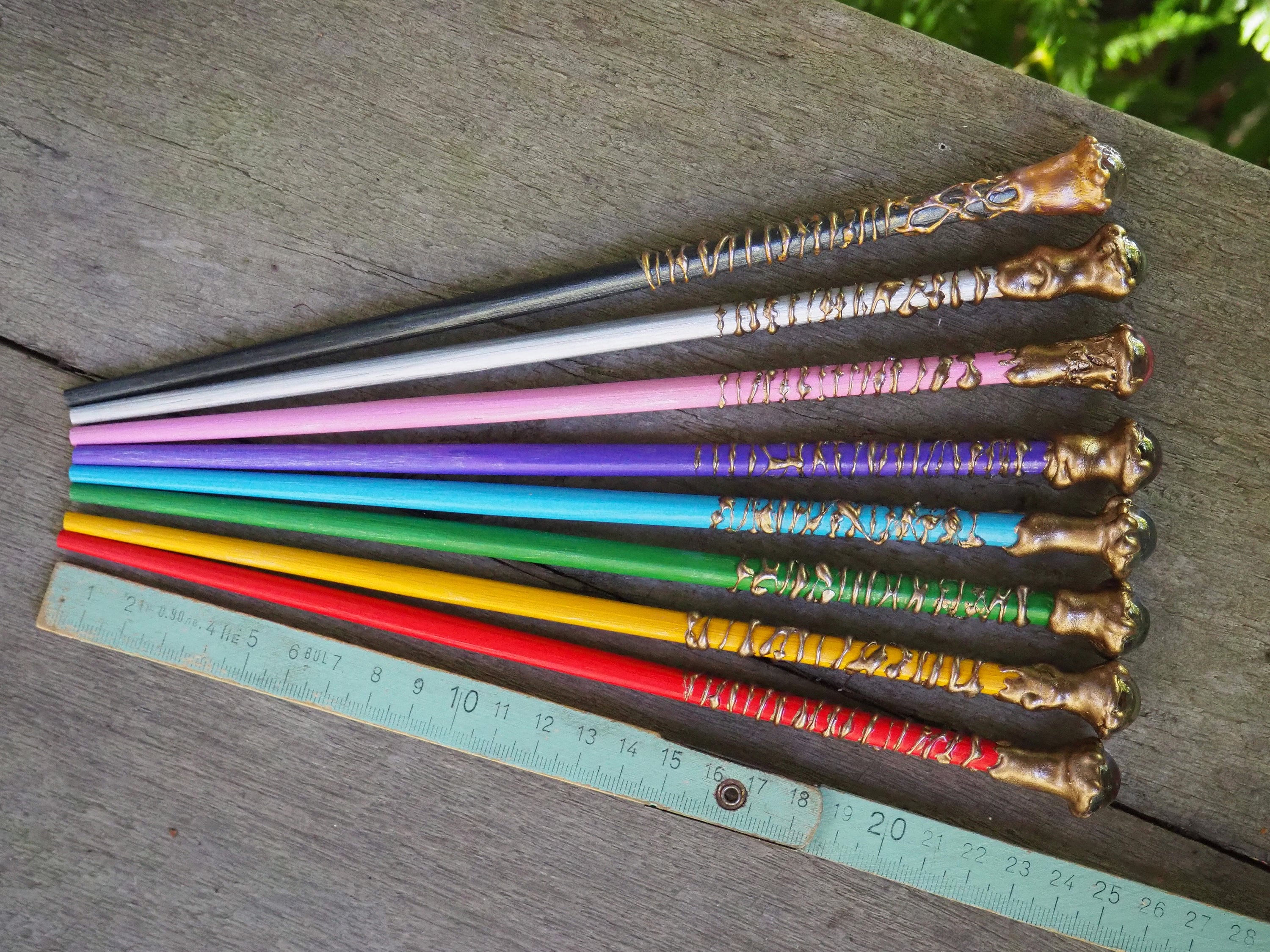 Magic Glitter Wand Fairy Wand OOAK Wands Colourful Wands - Etsy Australia
