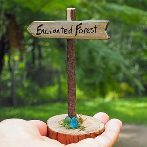 Rustic Fairy Garden Sign, Twig Sign, Choose From 'fairies Welcome ...