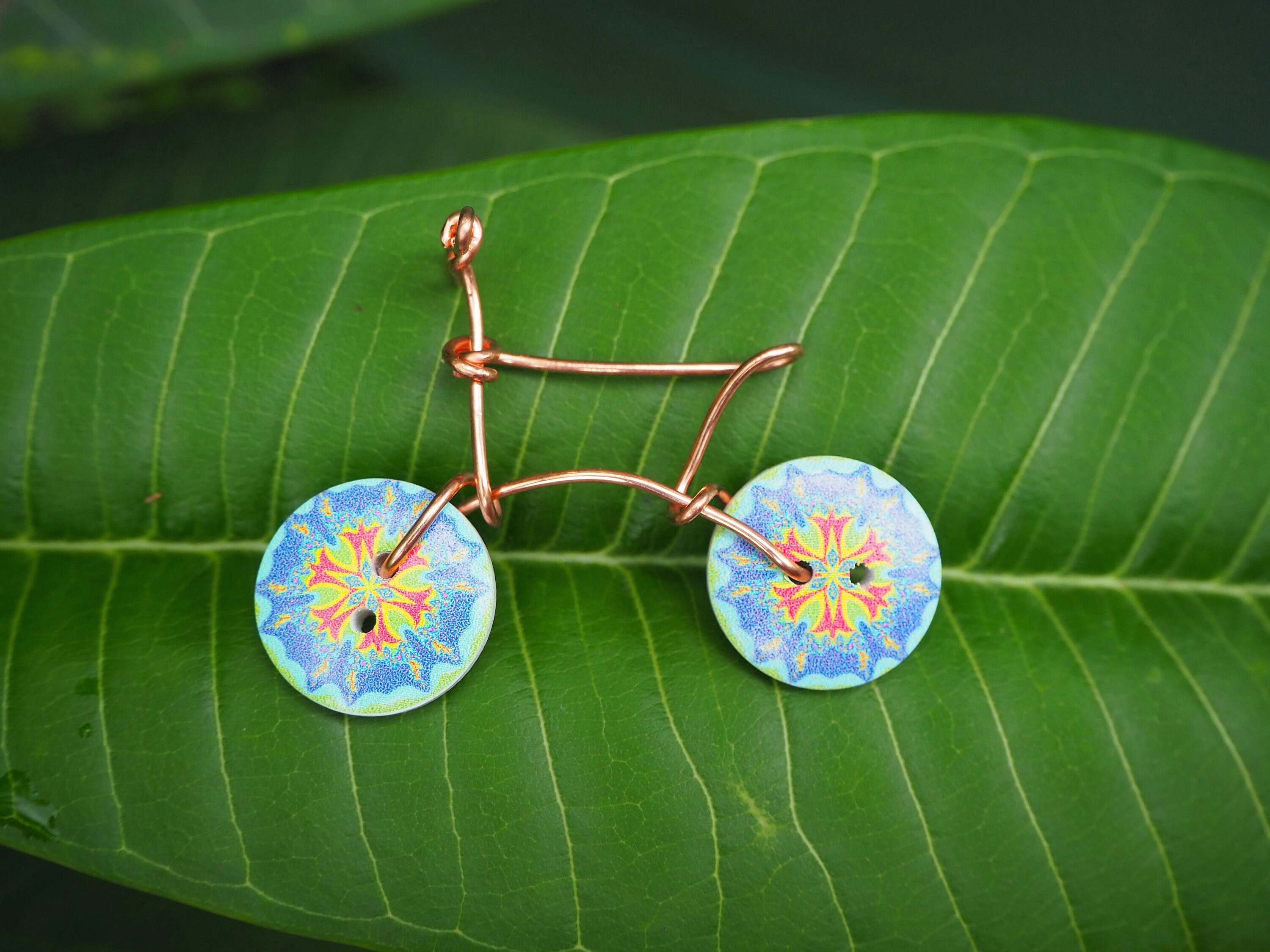 Fairy Bicycle 8 Designs Miniature Wire and Button Bicycle | Etsy