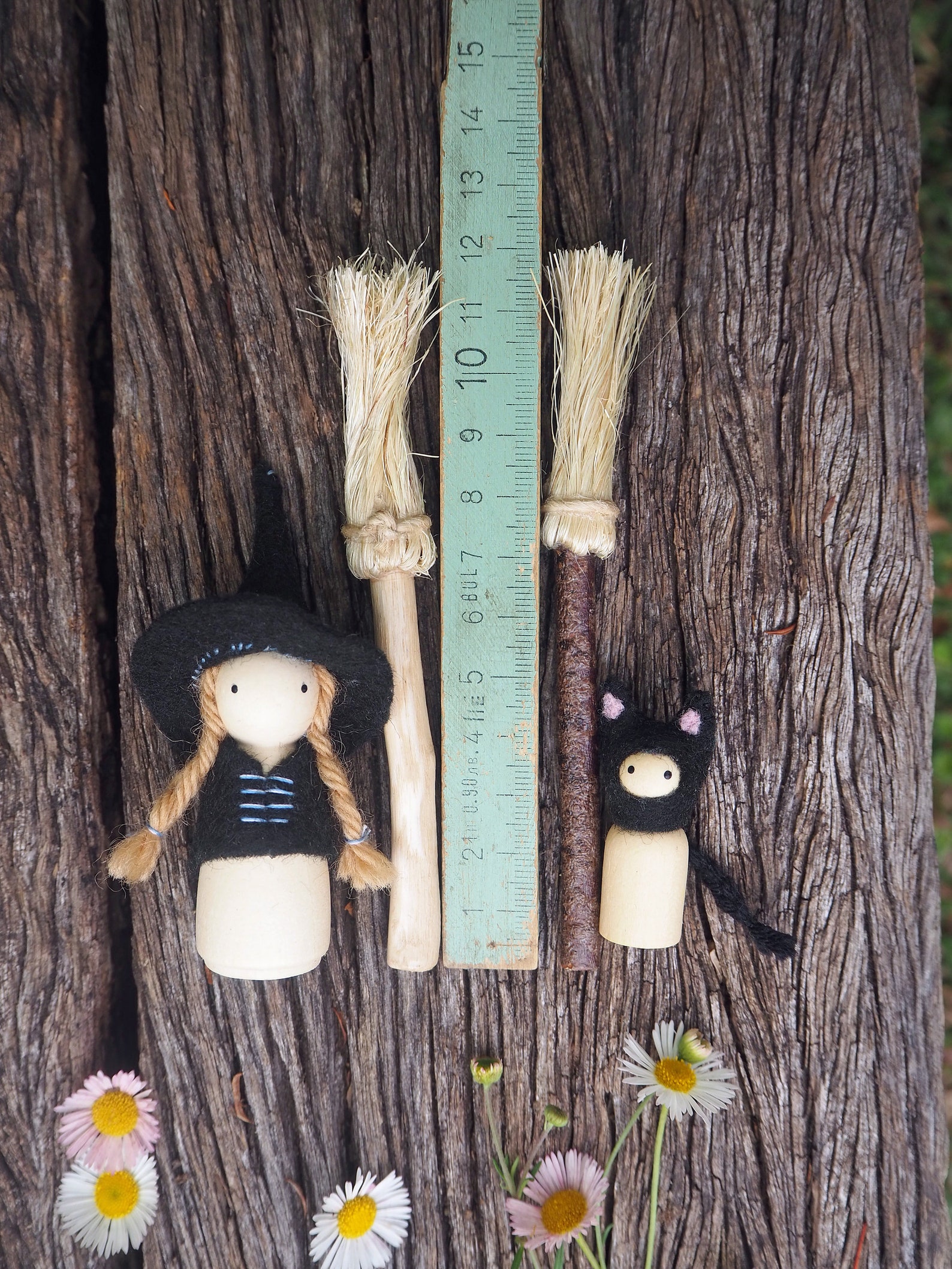 Miniature Twig Fairy Broom Witch Broom | Etsy