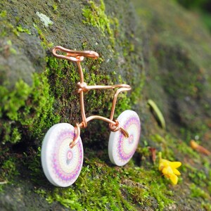Fairy Bicycle, 8 Designs, Miniature Wire and Button Bicycle, Fairy ...
