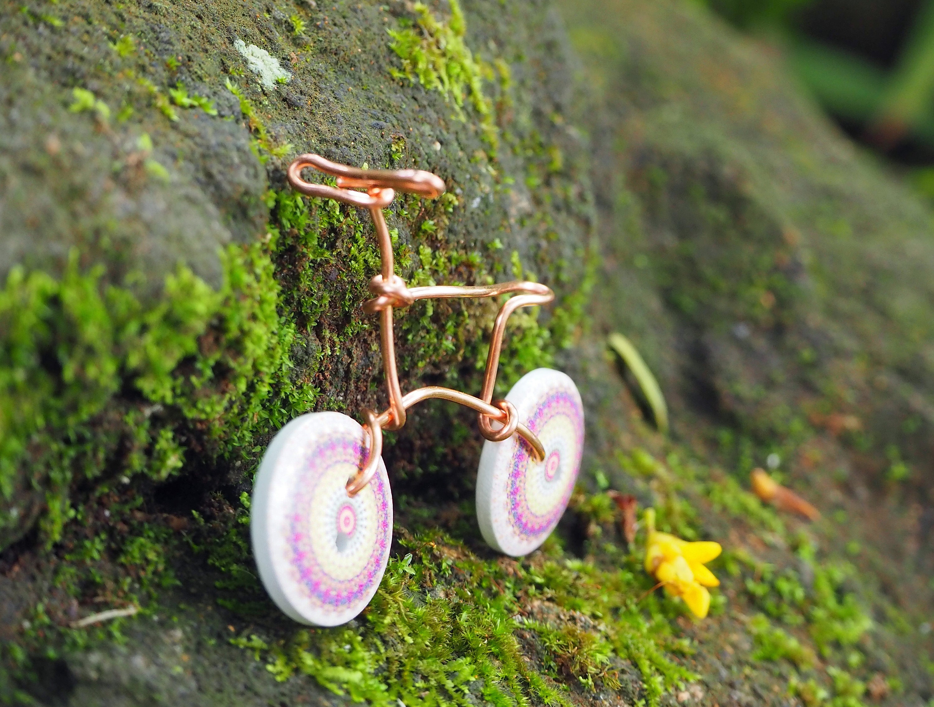 Fairy Bicycle 8 Designs Miniature Wire and Button Bicycle | Etsy