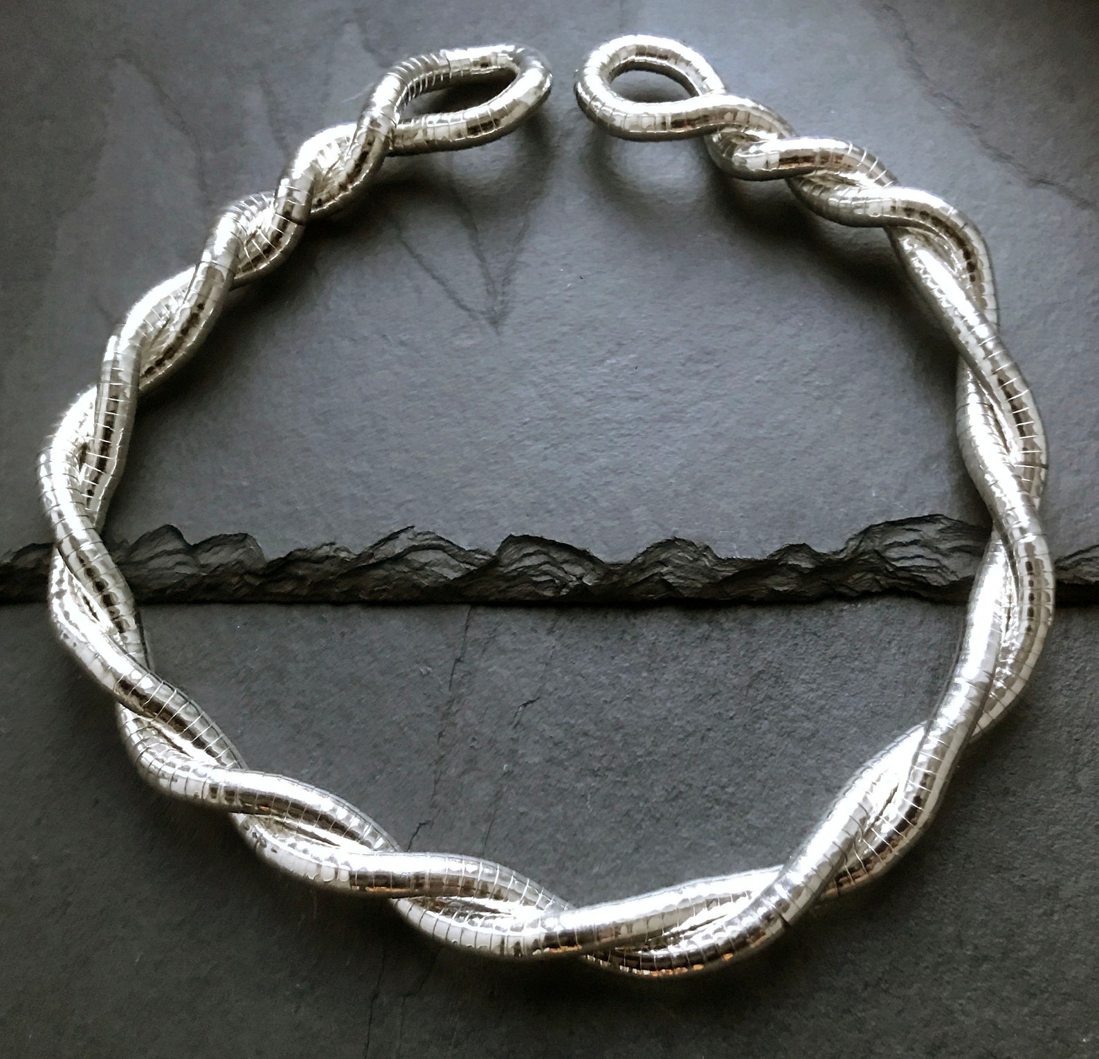 Bendy Snake Necklace Bracelet. Flexible Twisty Versatile | Etsy