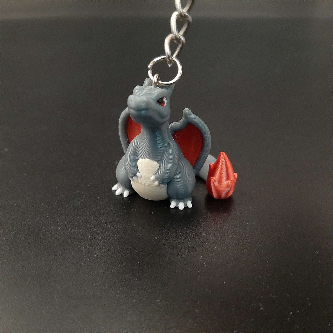 Shiny Charizard Poké Pal Keychain - Etsy