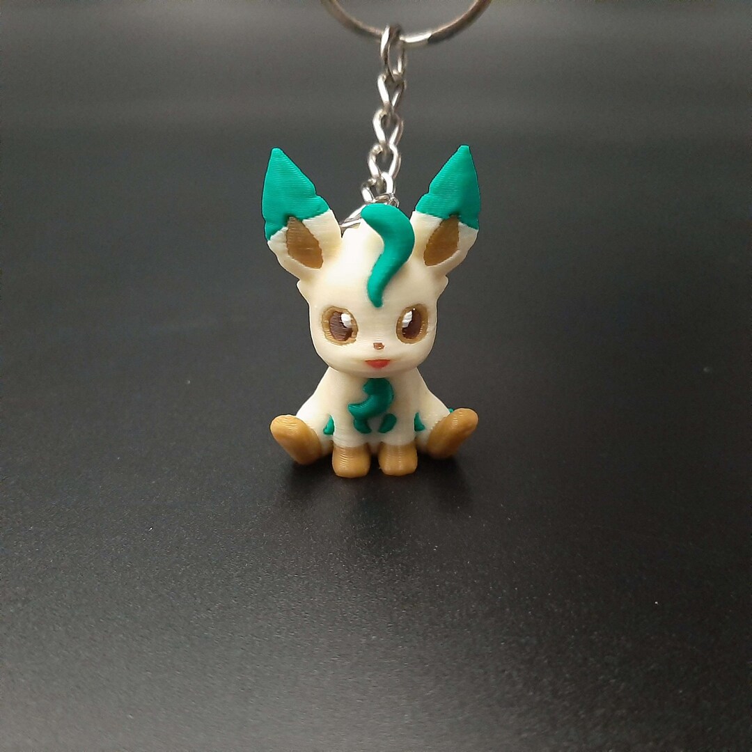 Leafeon Poké Pal Keychain - Etsy