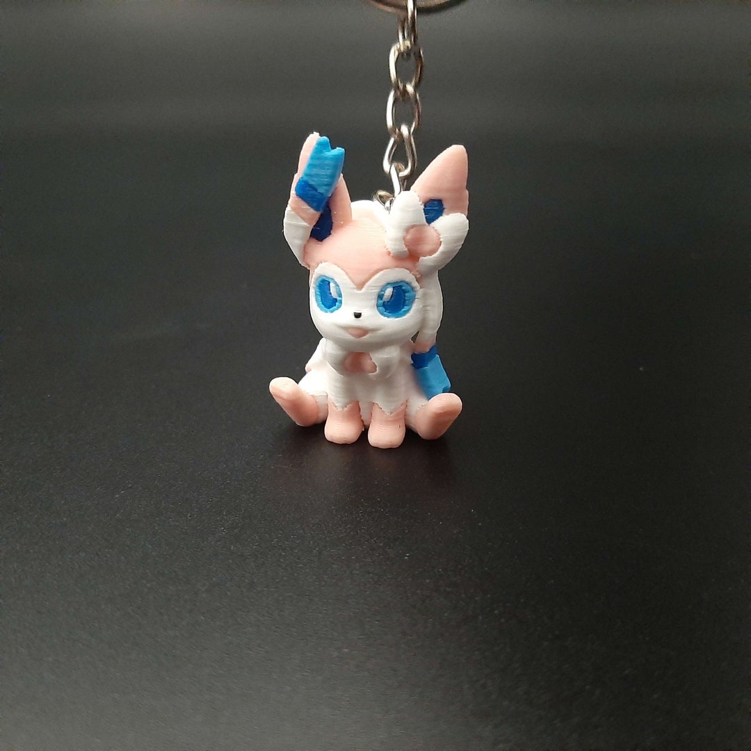 Sylveon Poké Pal Keychain - Etsy