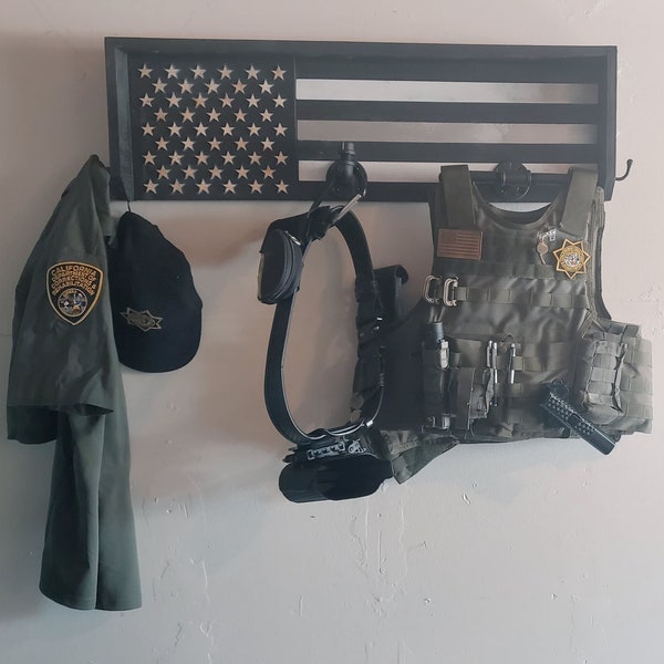 Police Gear Stand - Etsy