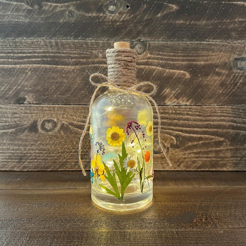 Glass Bottle Lights - Etsy